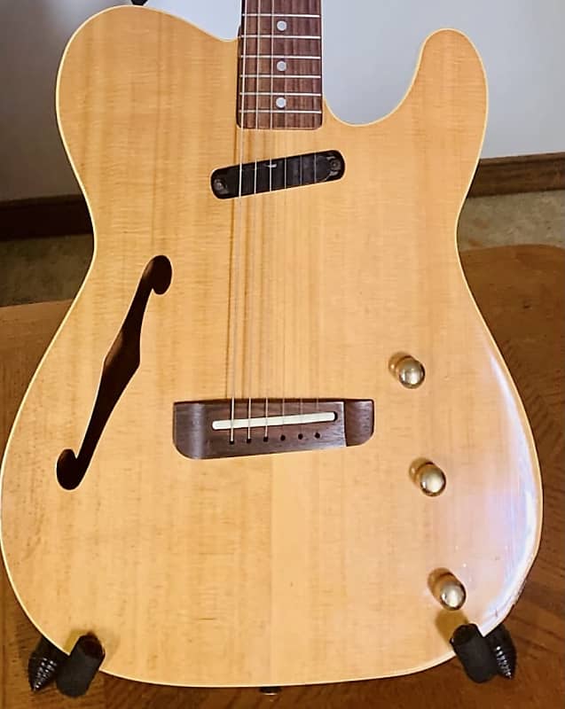Fender HMT Thin-line Telecaster BODY ONLY 1990-1992 Natural | Reverb