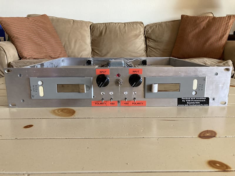 TAB Funkenwerk V72a Tube Mic Preamps | Reverb