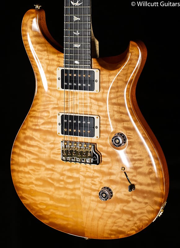 PRS Custom 24 Vintage Natural Quilted Maple 10 top Flame | Reverb