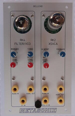 Metasonix Bellend RK4 and RK2 4u Serge Modular Format | Reverb