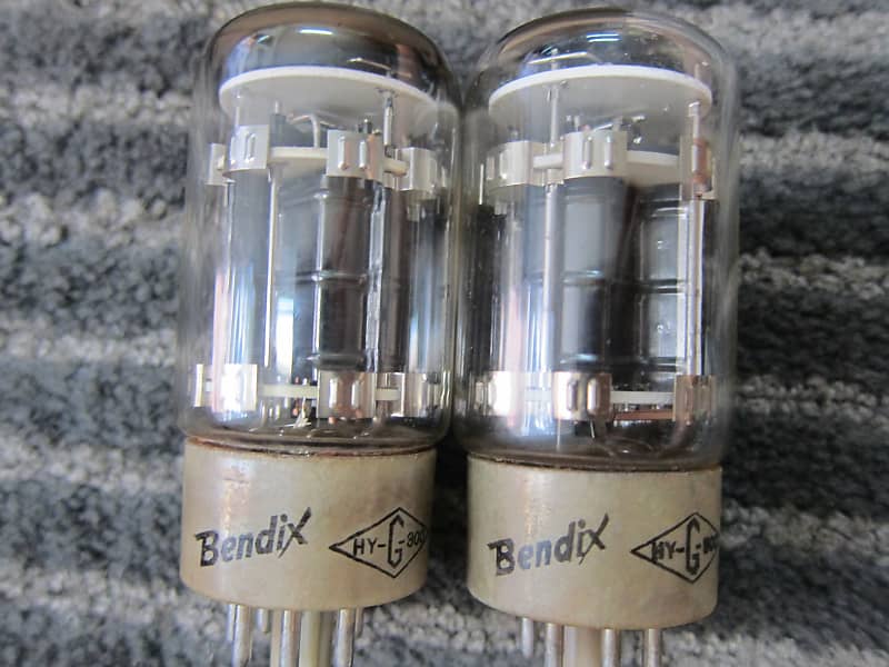 PR Bendix JAN CEA 6384 Power Tubes, Military Spec, USA, | Reverb