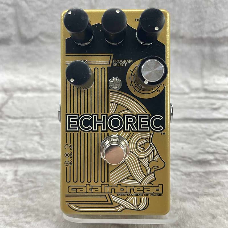 Used: Catalinbread ECHOREC Multi-Head Tape-Style Echo Pedal | Reverb