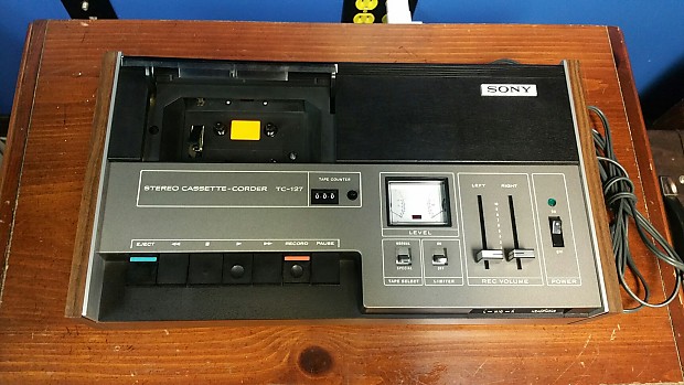 Sony TC 127 STEREO CASSETTE CORDER | Reverb