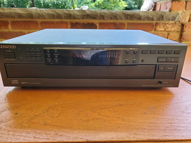 Kenwood DP-R4080 5 CD changer March 1996 - Black | Reverb