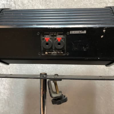 TOA Speaker Monitors SM-60 Stage Monitor Speakers w/ stands | Reverb