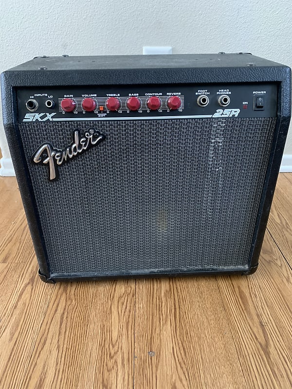 Fender SKX 25R Guitar Amp Red Knob (Vintage) | Reverb