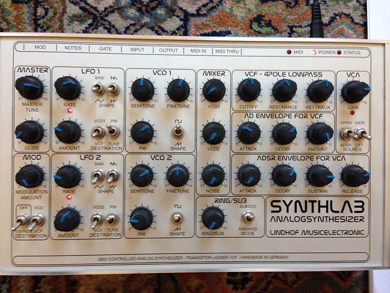 Synthlab Analog Synthesizer SL-1 Moog style Prototyp limited | Reverb