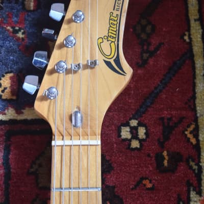 Cimar Hard Tail Stratocaster 1982 - Blue | Reverb