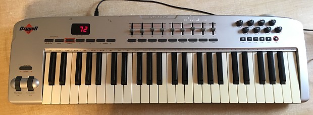 M-Audio Oxygen 49 (Silver) 2000s Silver | Reverb