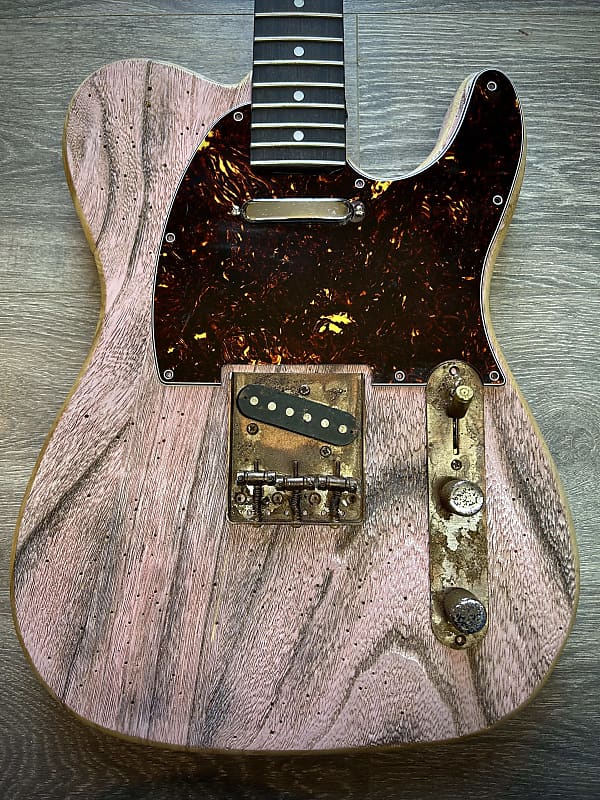 Pistols Crown Barncaster Tele GUITAR BODY ONLY PARTCASTER USA | Reverb