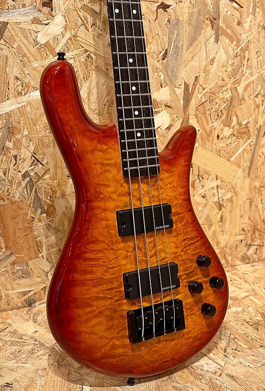 Pre Owned Spector Q4 Pro NS- 2000 Korean Made - Sunburst | Reverb UK