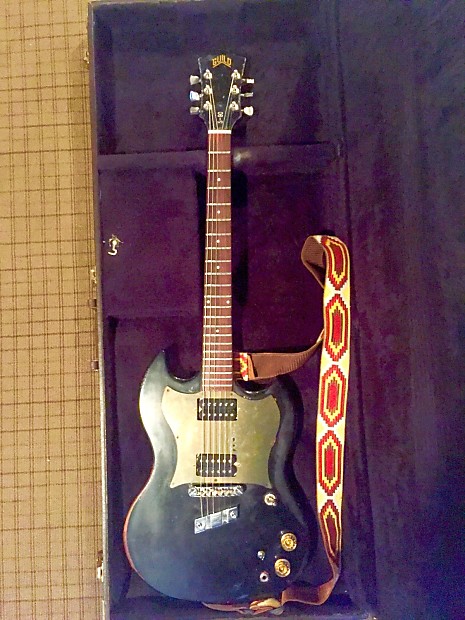 Guild S-90 1976 Black | Reverb