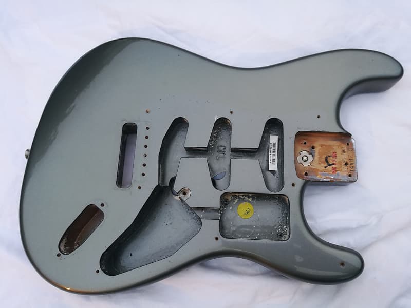 Fender Eric Clapton Stratocaster BODY 2001 PEWTER GREY | Reverb