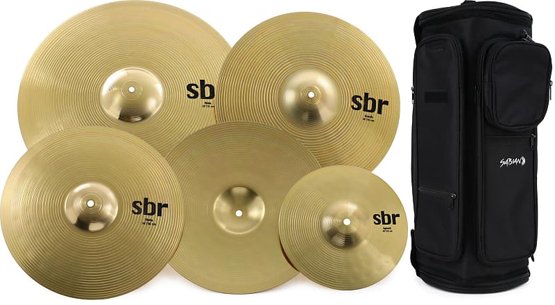 Sabian SBR Performance Cymbal Set - 14/16/20 inch - with Free | Reverb