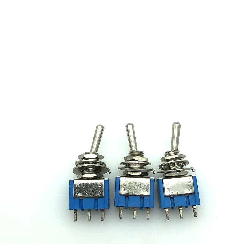 Lot of 3 2-Way On-On Mini Toggle Switch | Reverb