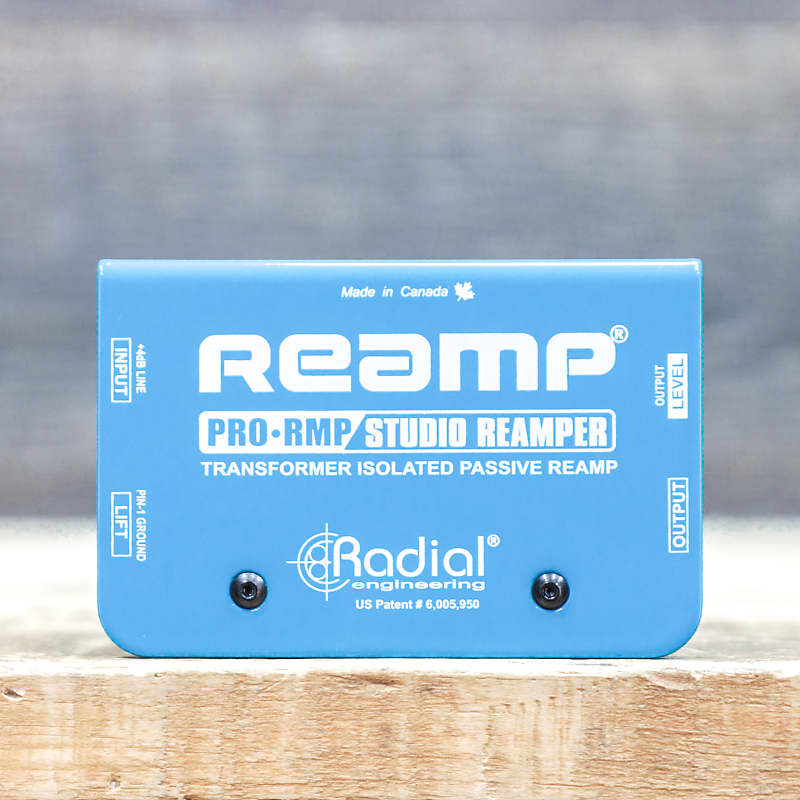 Radial Engineering ProRMP Studio Reamper Transformer Isolated | Reverb