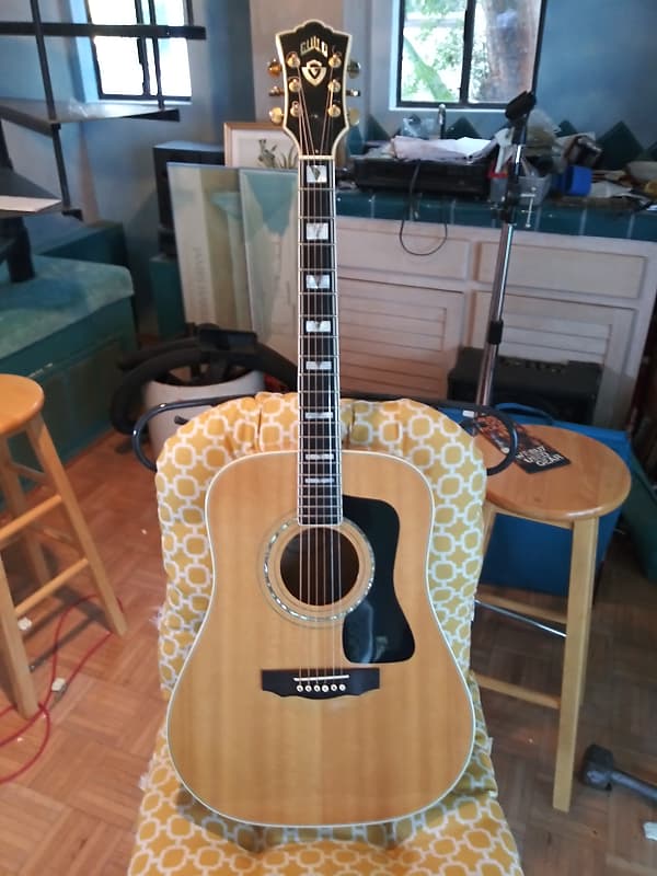 '96 Guild D60 / D55 Maple Back Guitar, Westerly, | Reverb Australia