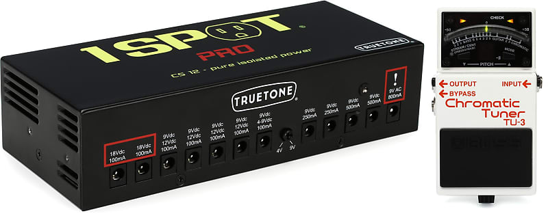 Truetone 1 SPOT PRO CS12 12-output Isolated Guitar Pedal | Reverb