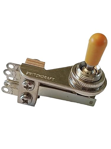 Switchcraft Right Angle 3-Way USA Toggle Switch for SG ES | Reverb