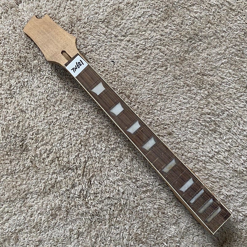Custom Guitar Mahogany Wood Neck and Rosewood Fretboard | Reverb