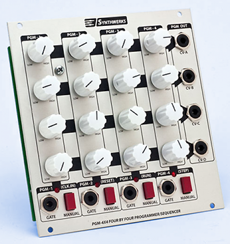 Synthwerks PGM 4X4 Programmer / Sequencer Eurorack Module | Reverb