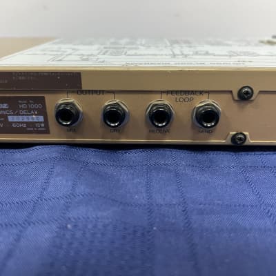 Vintage Ibanez Japan HD1000 Harmonics Delay Rack Mount Unit | Reverb