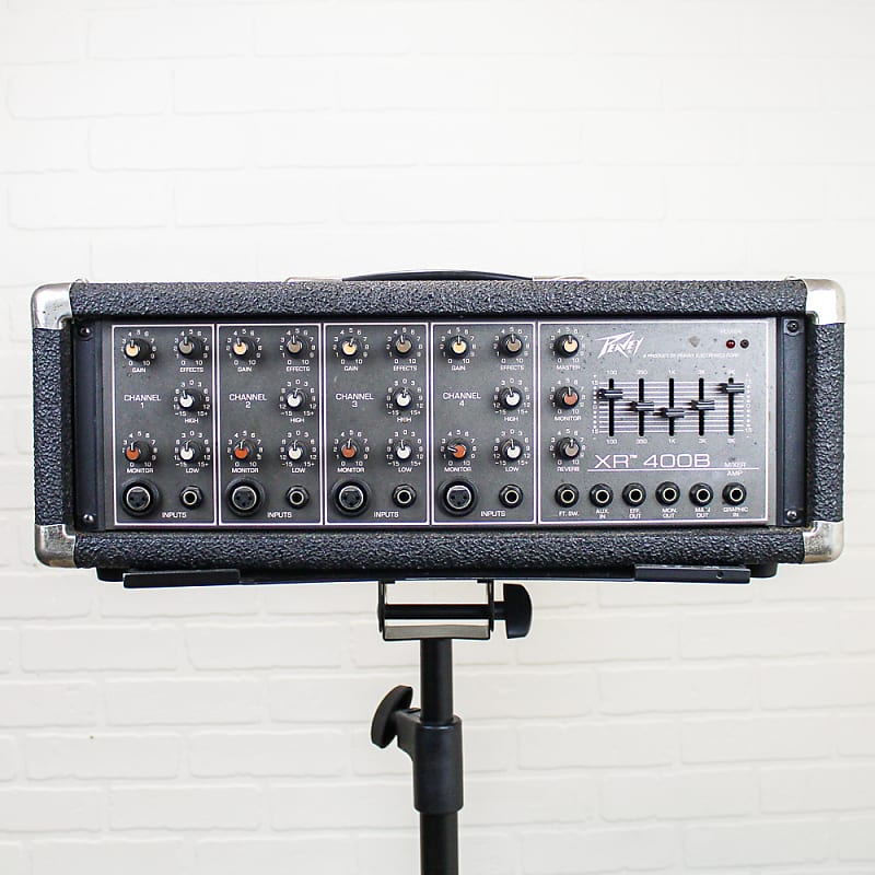 Vintage Peavey XR-400B 100w 4-Channel Powered Mixer | Reverb Australia