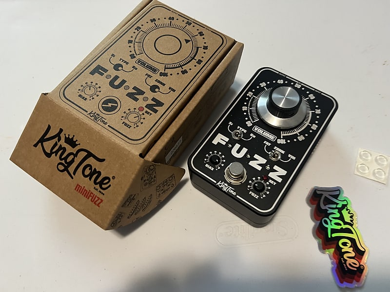 King Tone Guitar Fuzz v2 2022 - Black | Reverb