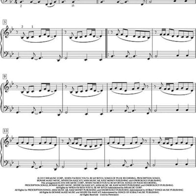 Chart Hits for Easy Duet - 10 Great Duets for 1 Piano, 4 | Reverb