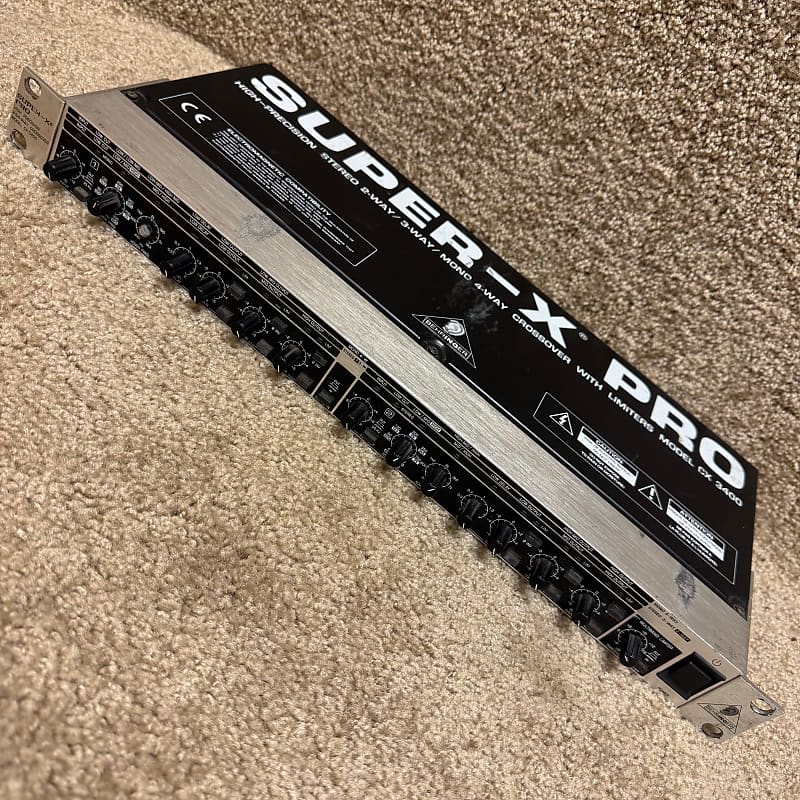 Behringer CX-3400 Crossover Super-X Pro | Reverb Australia