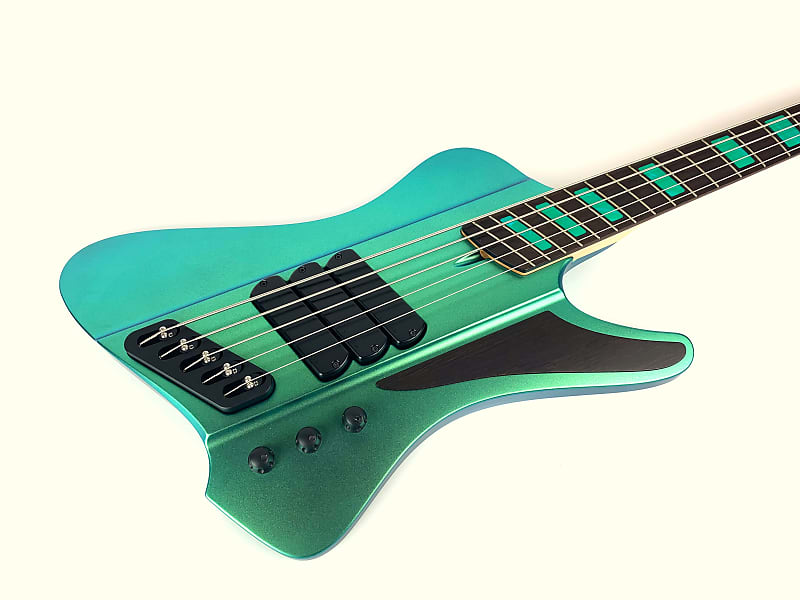 Dingwall D-ROC Custom 5st. 2020s - Dark Candy Green Matte | Reverb