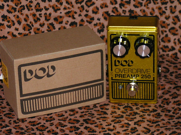 DOD 250 Preamp Overdrive clean boost Digitech reissue | Reverb