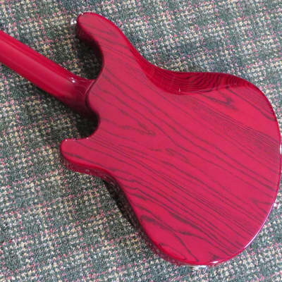 Washburn USA Custom Shop WM3 2001 Trans Red | Reverb