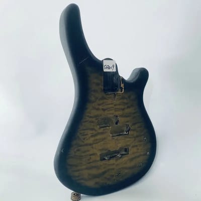 Quilted Maple Top Electric Bass Guitar Basswood Body | Reverb