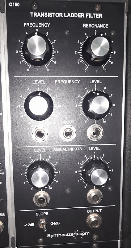 Synthesizers.com Q150 Transistor Ladder Filter Module (5U, | Reverb