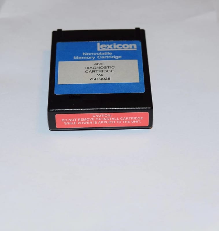 Lexicon 480L (diagnostic cartridge) | Reverb