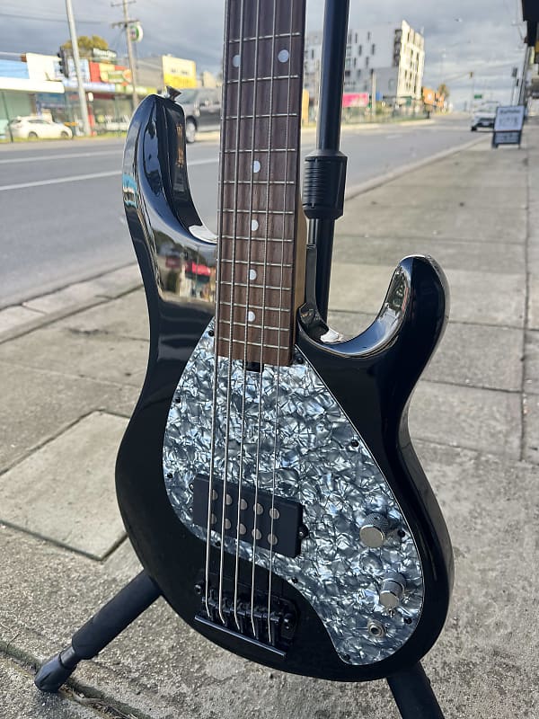 OLP Stingray 5-String Electric Bass Guitar | Black | Reverb