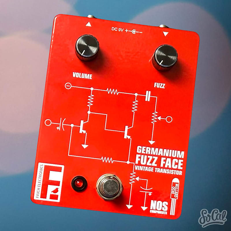 Finch Electronics Custom Germanium Fuzz Face (Vintage NOS | Reverb
