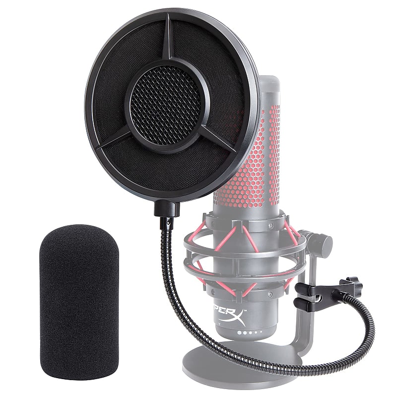 Quad Cast Pop Filter Foam Windscreen - 5.5 Inch Diam 6 Layers | Reverb