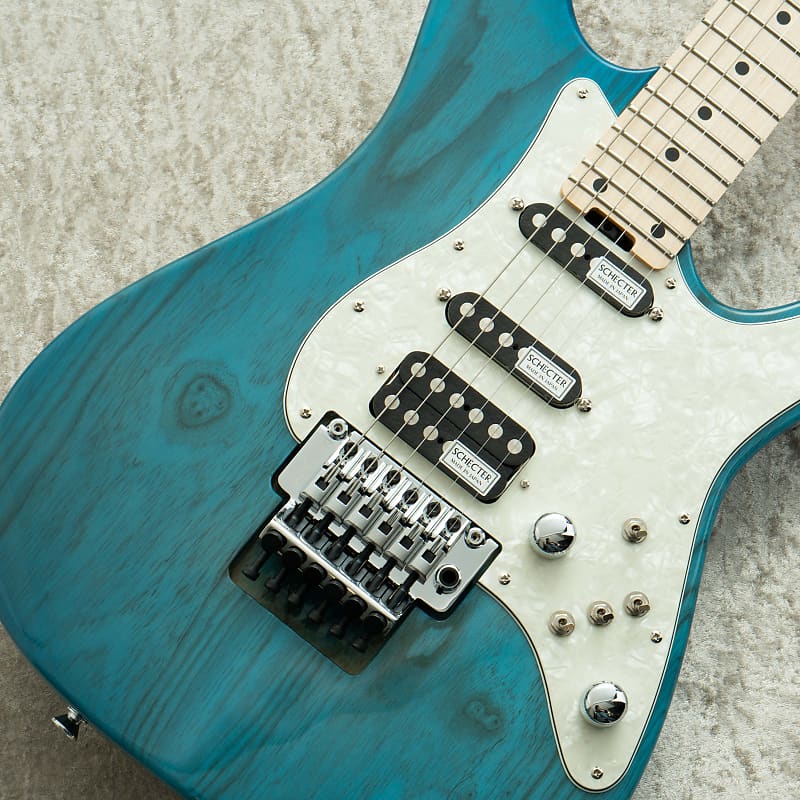 Schecter BH-1-STD-24-TH/M CTM -Indigo Light Blue / ILB- | Reverb UK