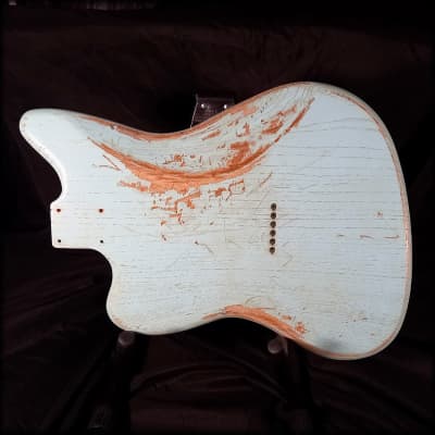 Guardian Handpainted Guitars Telemaster 2024 - Sonic Blue | Reverb UK