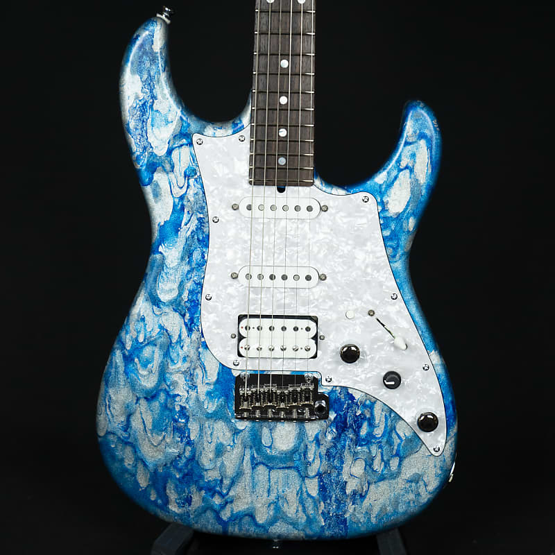 James Tyler Studio Elite HD Blue Shmear Finish Faux Matching | Reverb