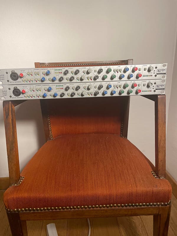 SSL XLogic SuperAnalogue Channel Strip 2004 Blanc Stereo Pair | Reverb