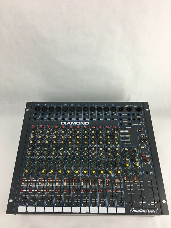 Studiomaster Diamond Pro 12-3 mixer | Reverb