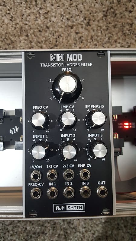 AJH Synth MiniMod Transistor Ladder Filter "Dark Edition" | Reverb