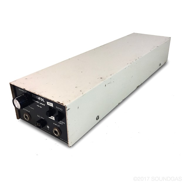 Hawk HR-12 Spring Reverb - with Universal 12v PSU | Reverb