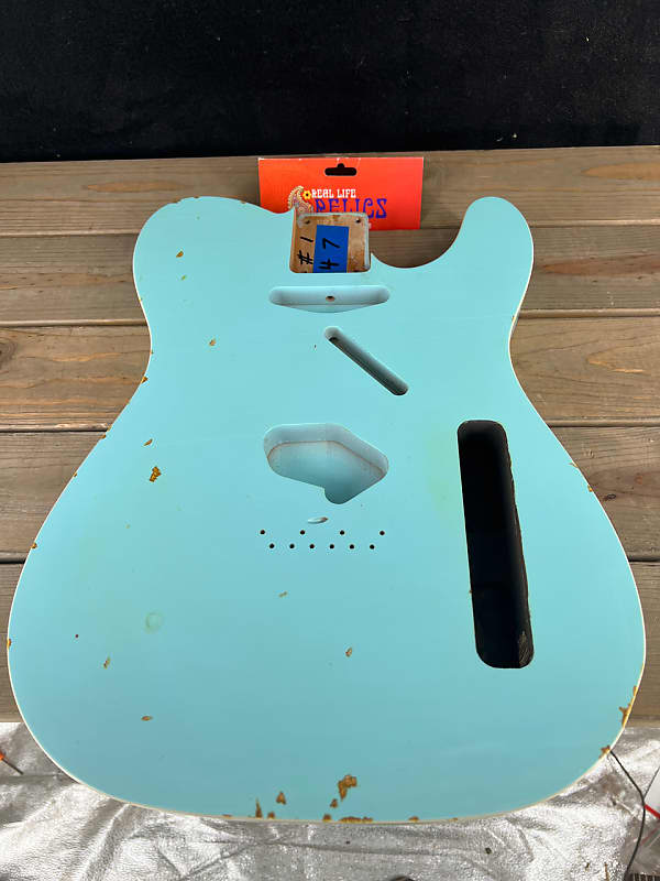 Real Life Relics Nitro Tele® Telecaster® Body Double Bound | Reverb