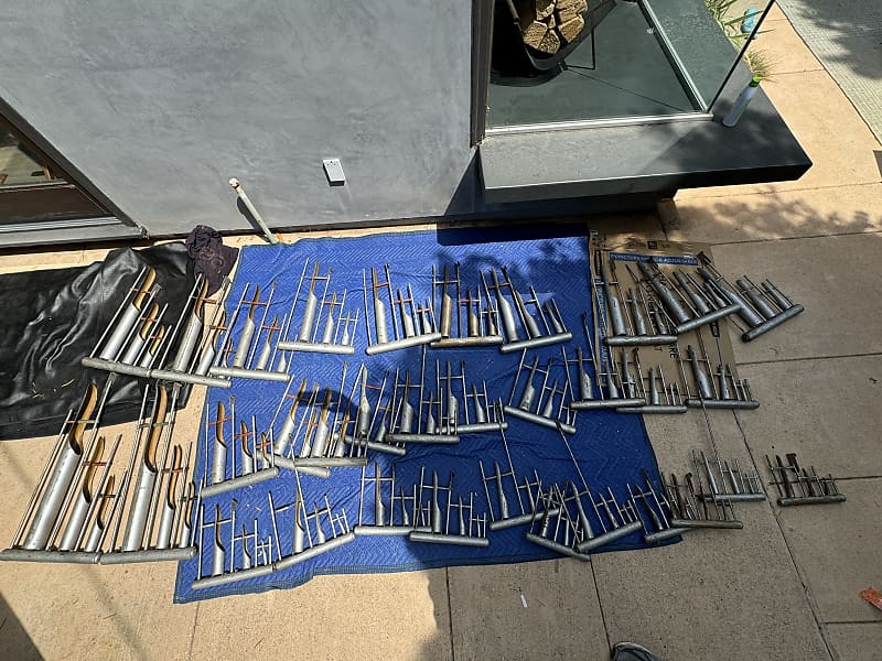 J.C. Deagan Aluminum Chimes aka Shaker Chimes Bells Organ | Reverb