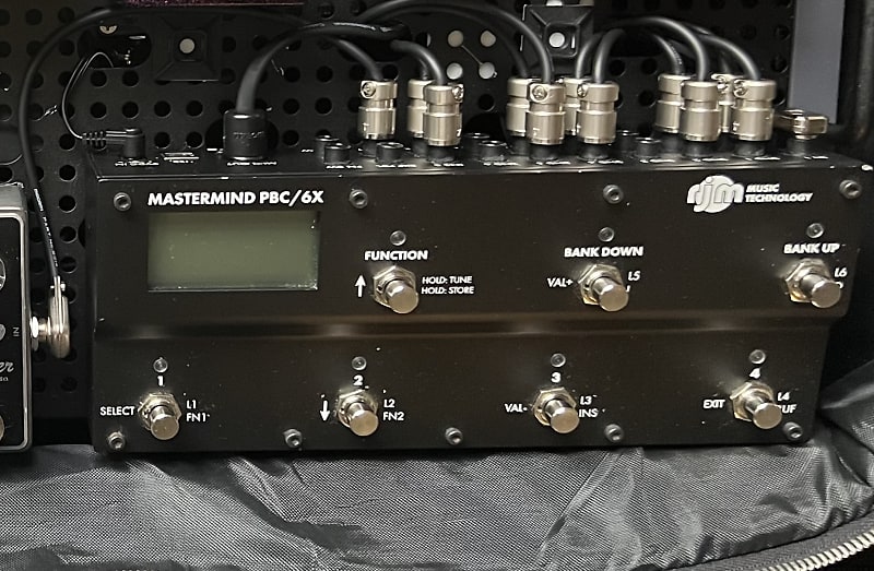 RJM Audio Mastermind PBC/6X - Black | Reverb