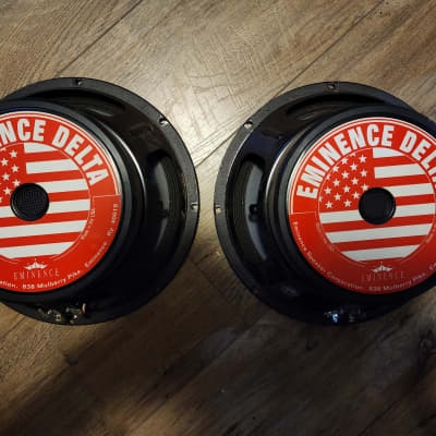 Eminence Delta 10" bass speaker 8 ohm | Reverb